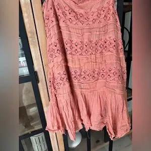 Free People | Dresses | Free People Shailee Slip Mini Dress Copper Rose ...